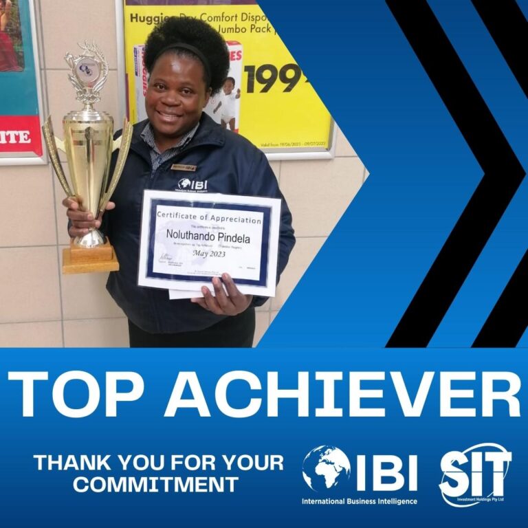 Top Achiever – May 2023: Noluthando Pindela – IBI SIT Holdings